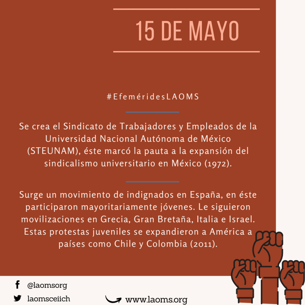 15 de mayo - LAOMS